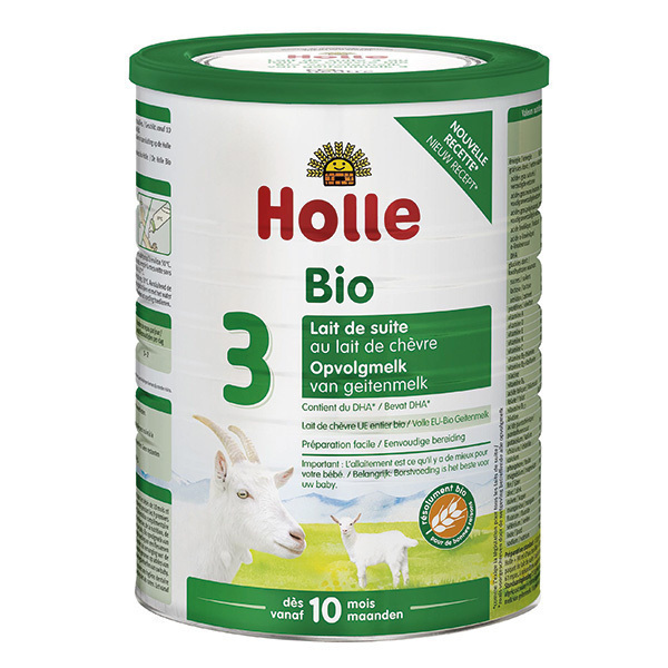 Lot de 6 Lait de chèvre infantile bio 3ème âge 800g - Dès | Greenweez