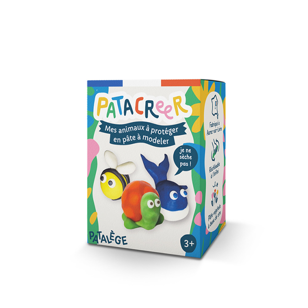 Kit à fabriquer Mes animaux à protéger en Pâte à Modeler | Greenweez