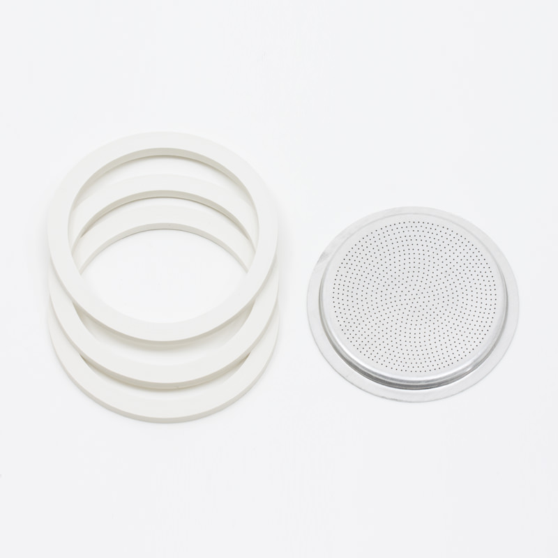 Set 1 filtre et 3 joints Pezzetti 3 Tasses | Greenweez
