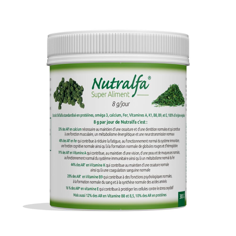 Nutralfa Concentré protéique feuilles de luzerne (Alfafa) - 300g | Greenweez