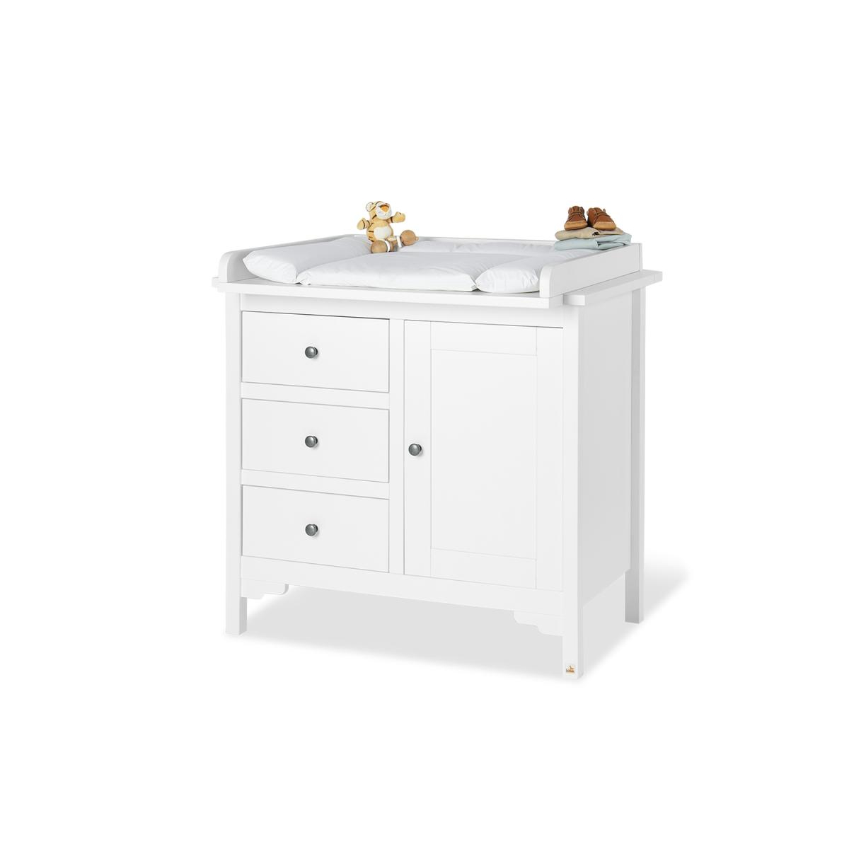 Commode à langer blanche Chalet large | Greenweez