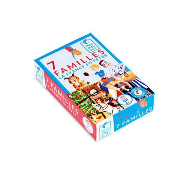 Jeu des 7 familles la France en fêtes- Dès 4 ans | Greenweez