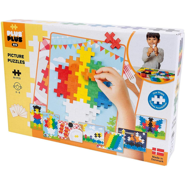 Plus plus Big puzzle 2D 60 pieces | Greenweez