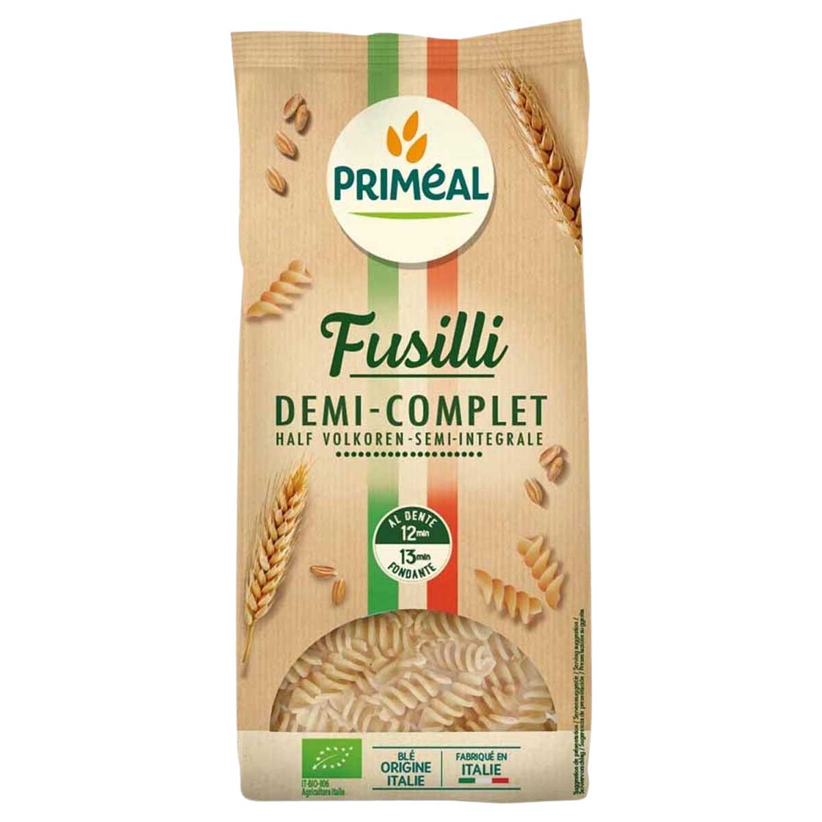 Fusilli demi-complètes bio 1kg | Greenweez