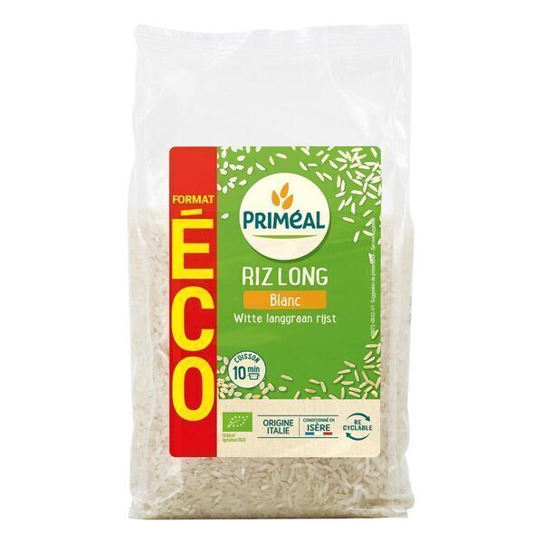 Riz long blanc bio 2kg | Greenweez