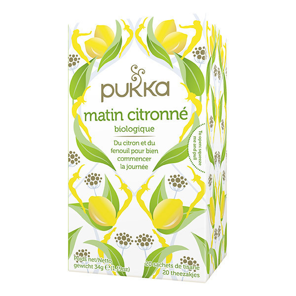 Tisane Matin citronné 20 sachets | Greenweez