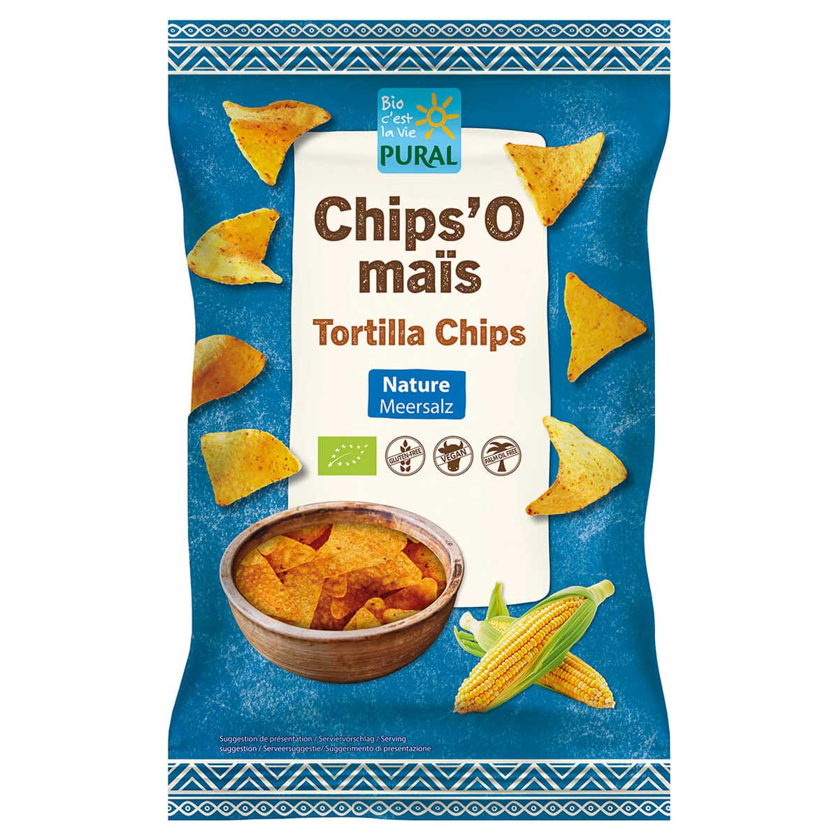 Chips de maïs nature bio 125g | Greenweez
