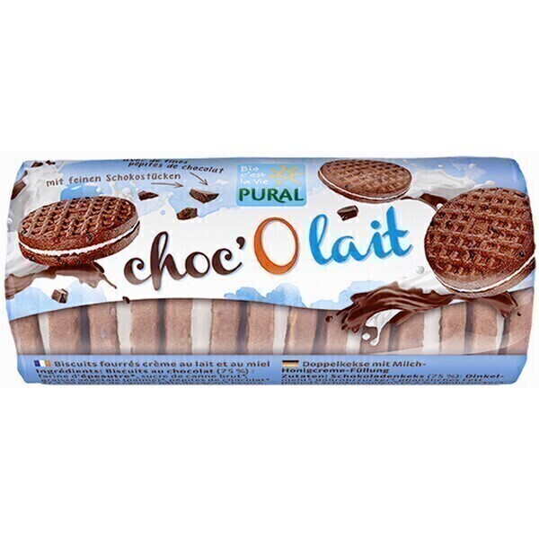 Biscuit fourré chocolat choc'O lait 85g | Greenweez
