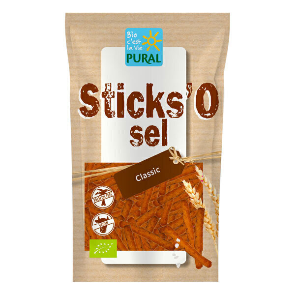 Biscuits apéritifs Sticks'O sel 100g | Greenweez