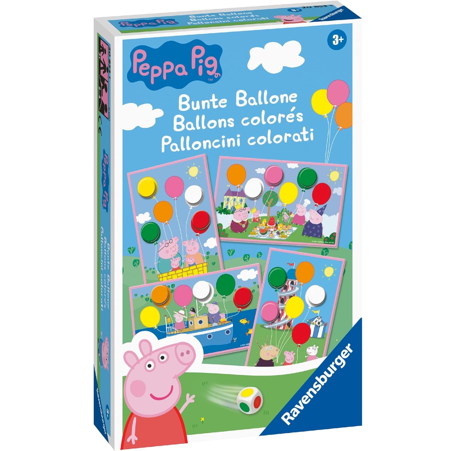 Ballons colorés Peppa Pig | Greenweez