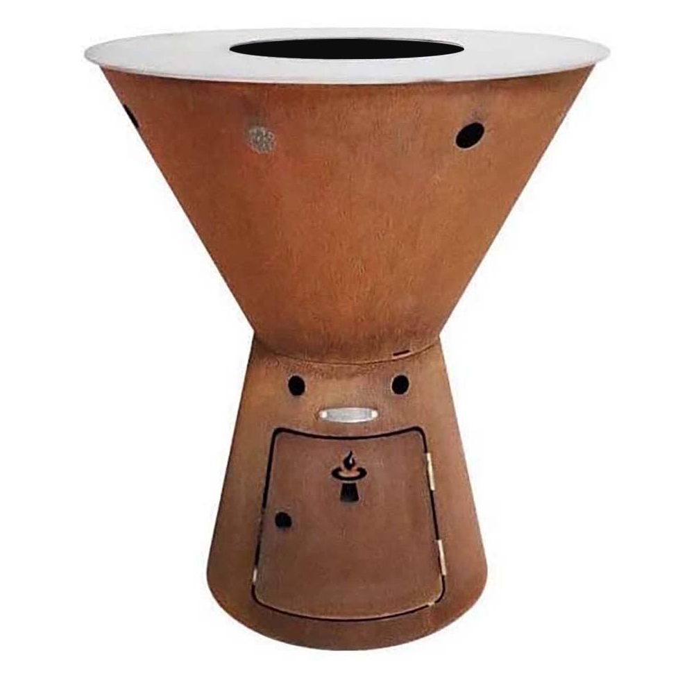 Barbecue brasero en acier Zeus 78 cm | Greenweez