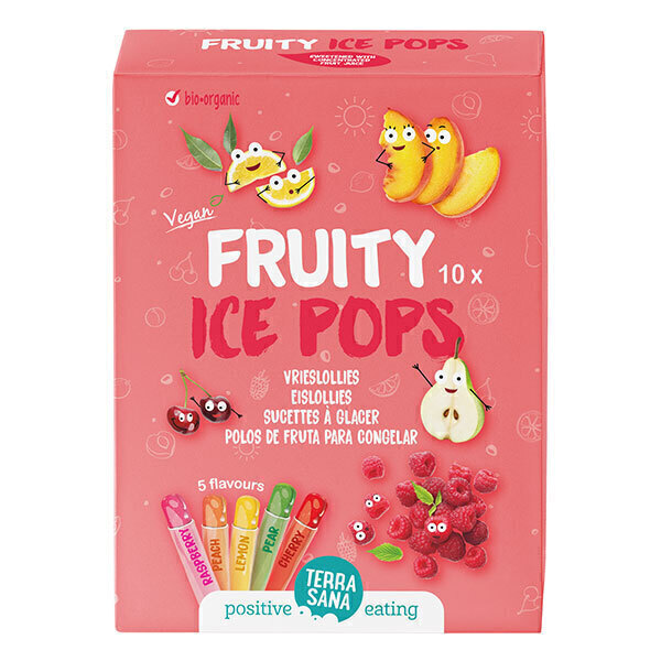 Sucettes à glacer aux fruits 10x40g | Greenweez