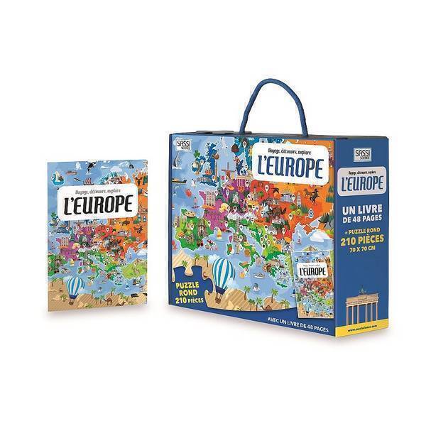 Voyage, découvre, explore: L'Europe - Dès 6 ans | Greenweez