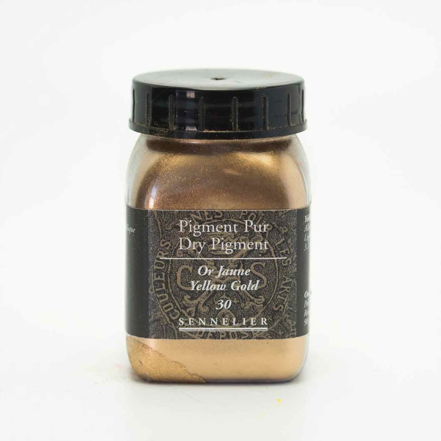 Pigment pour création de peinture - pot 90 g - Doré | Greenweez