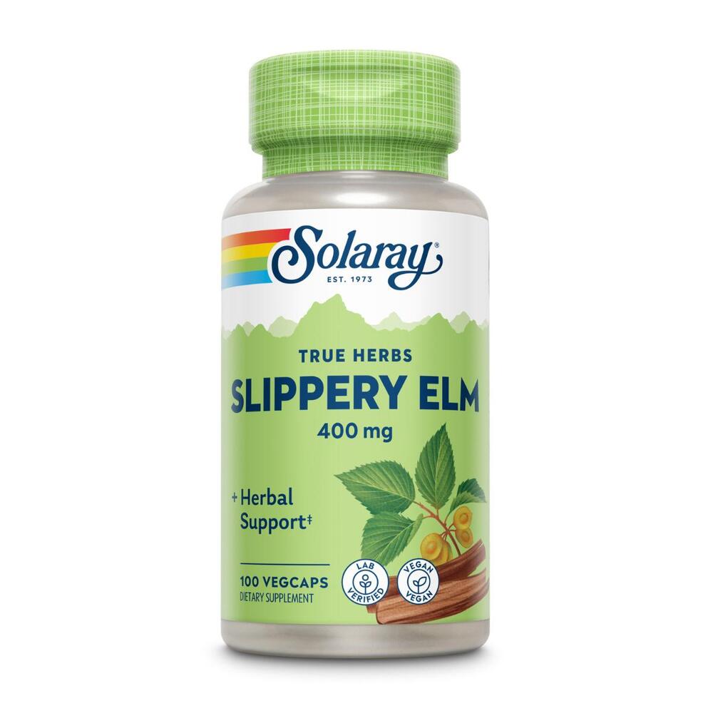 Écorce d'Orme Rouge Orme 400mg Solaray 100 Capsules | Greenweez