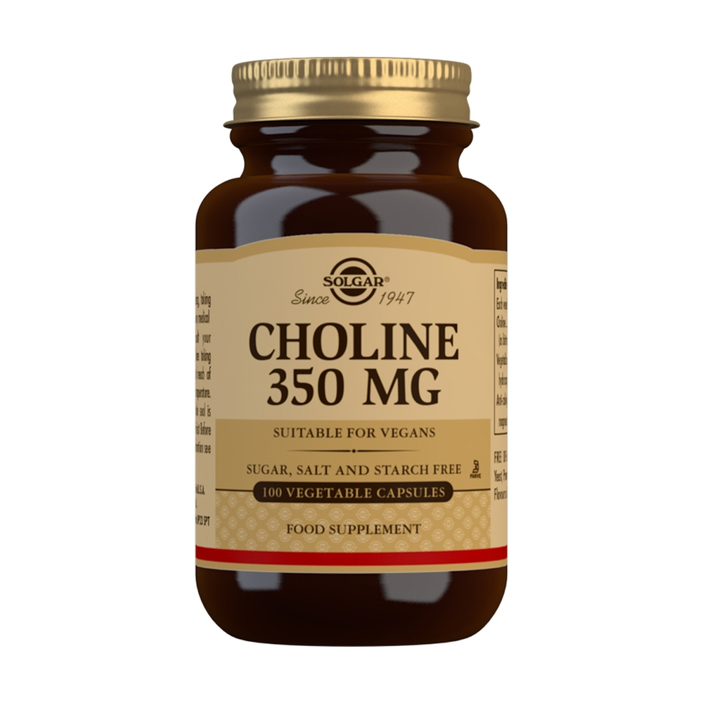 Choline 350 mg 100 capsules végétales de 350mg | Greenweez
