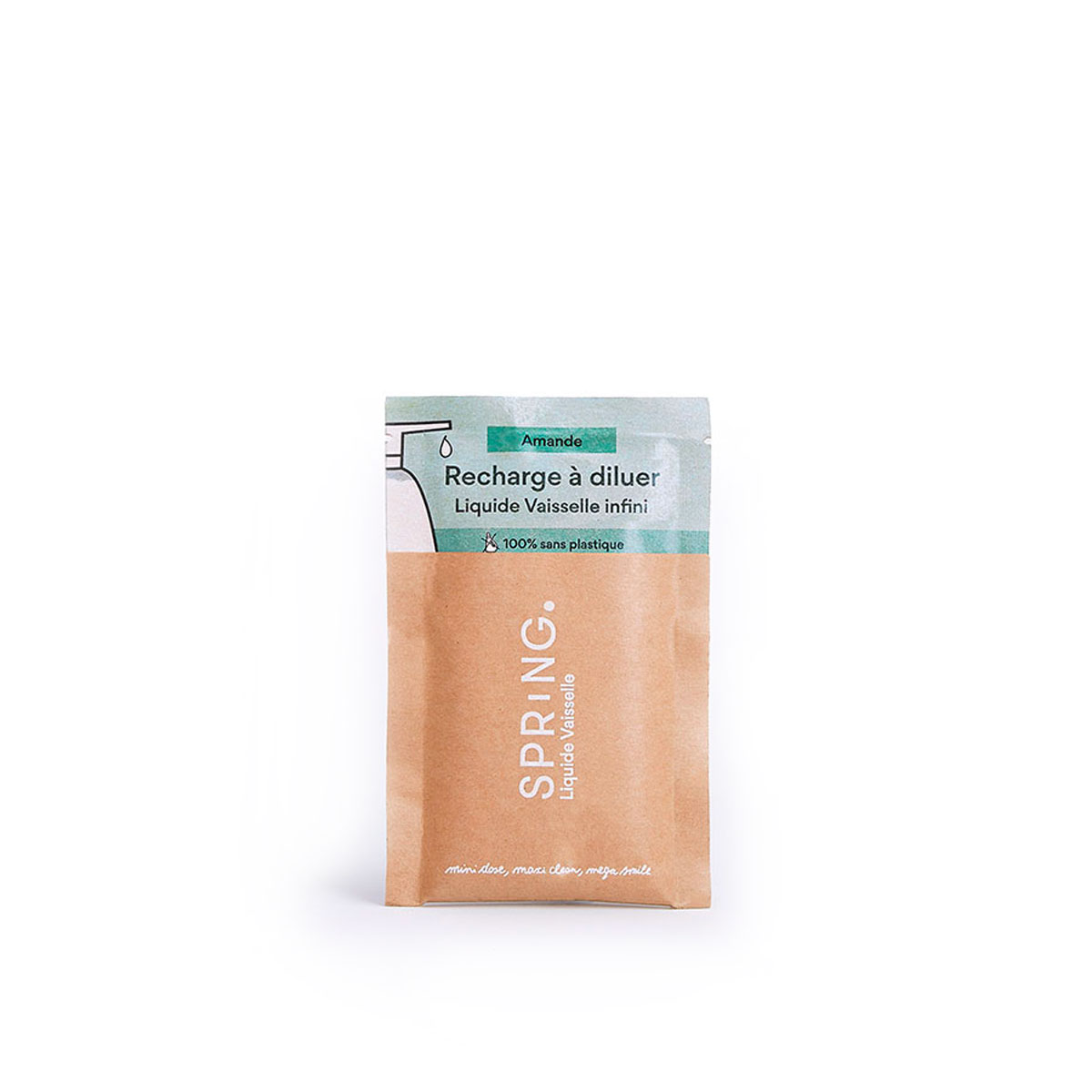 Recharge liquide vaisselle amande 400ml | Greenweez