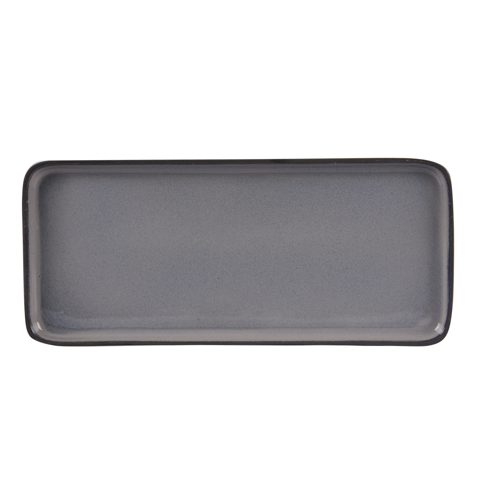 Plat Tikan 22x12 cm gris | Greenweez