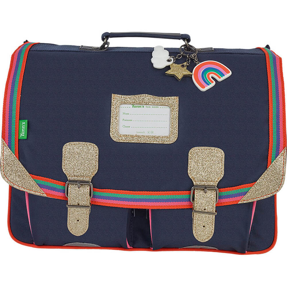 Cartable Leila Bleu marine 41 cm | Greenweez