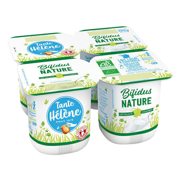 Bifidus nature bio 4x125g | Greenweez