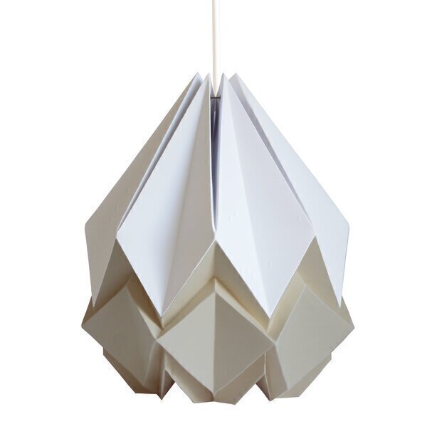 Suspension Origami Bicolore en Papier - Taille L | Greenweez