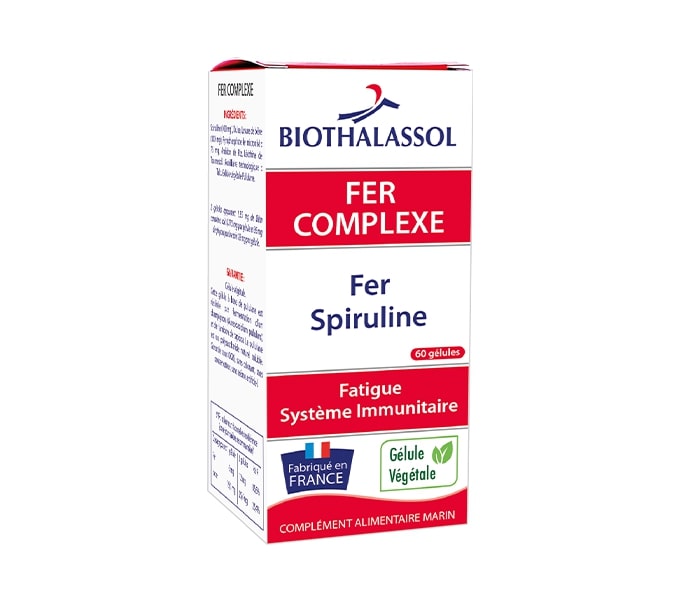 Fer complexe - 60 gélules | Greenweez