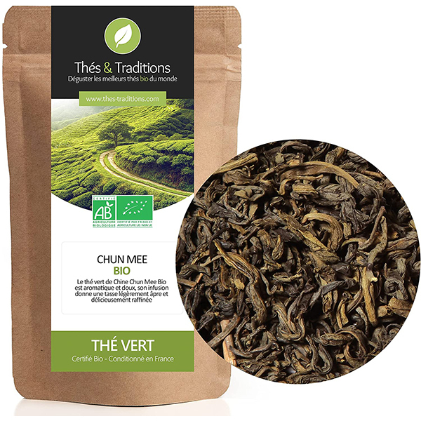 Thé vert Chun Mee BIO | Greenweez