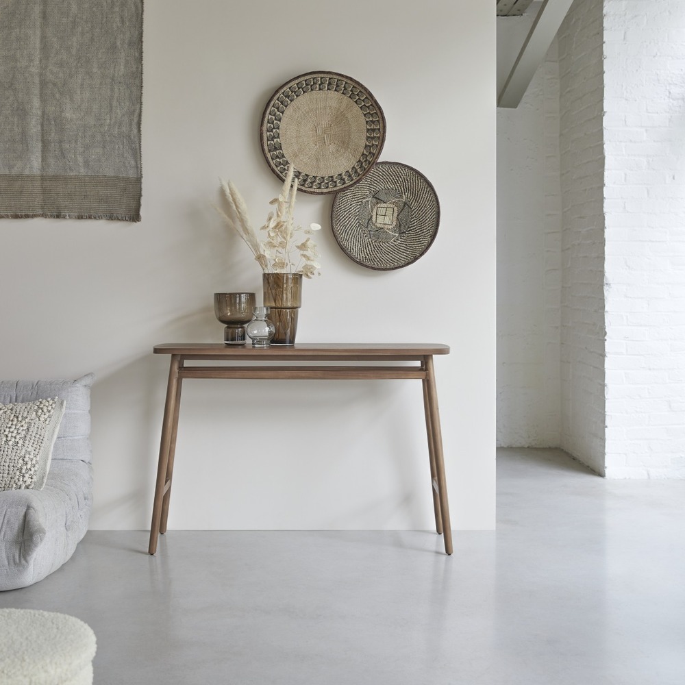 Console en bois de teck 120 Twist | Greenweez