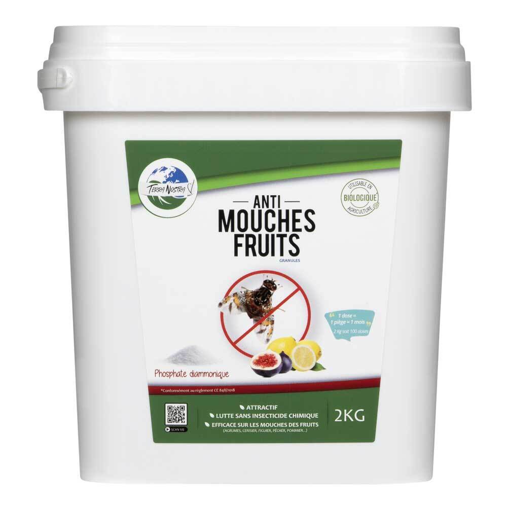 Traitement Naturel Mouche des Fruits Phosphate Diammonique 2Kg | Greenweez