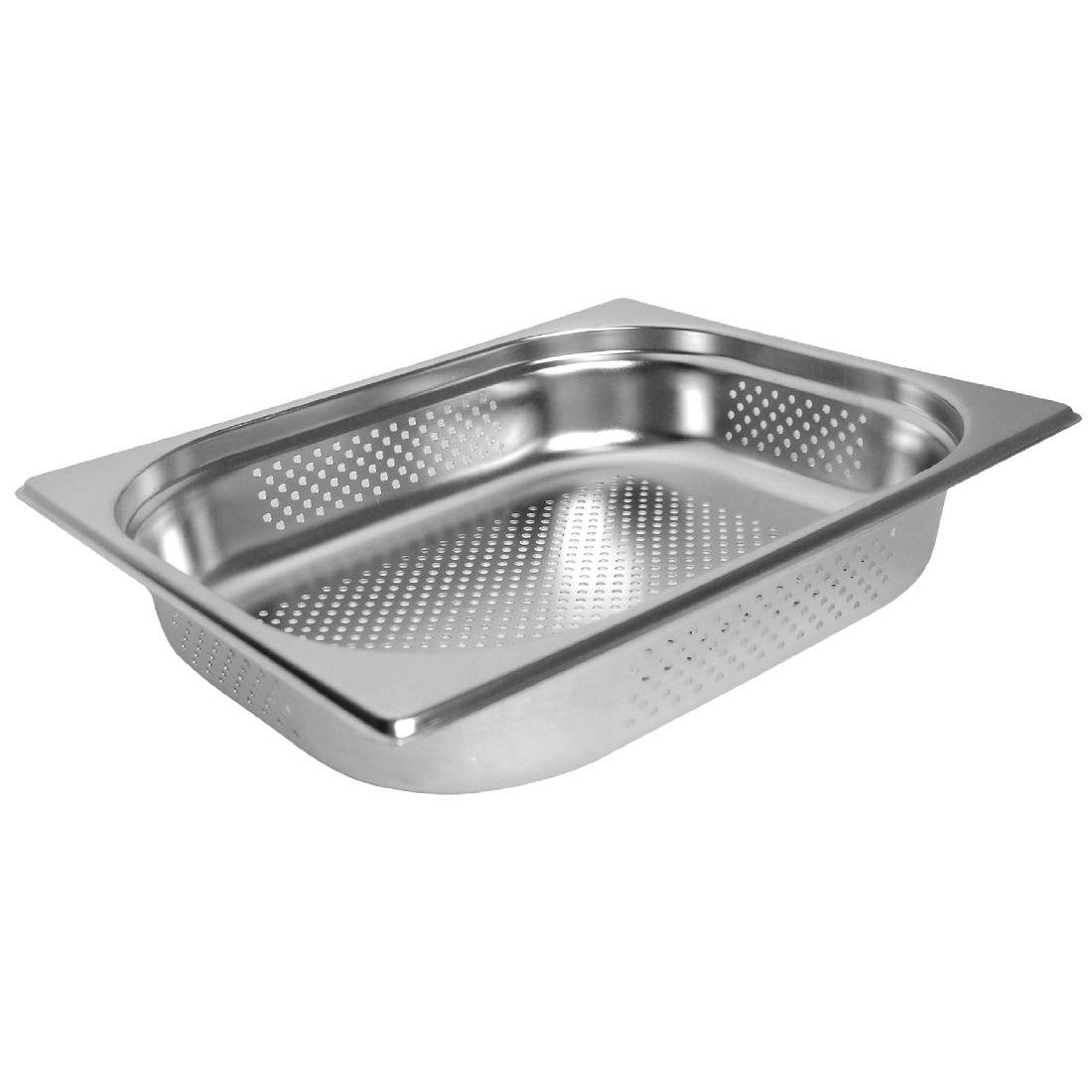 Bac Inox Perforé GN 1/2 - 65 mm - Vogue | Greenweez