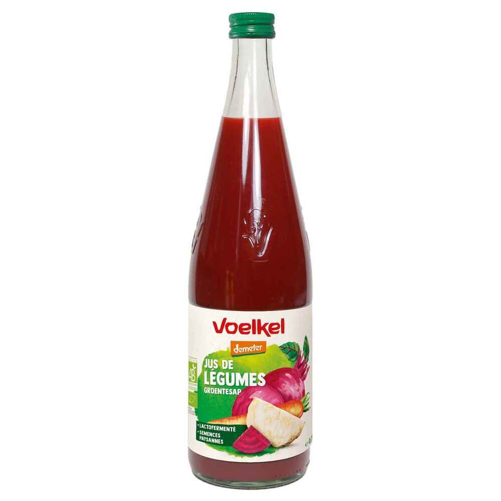 Voelkel Jus de légumes lacto-fermenté bio 70cl - Demeter | Greenweez