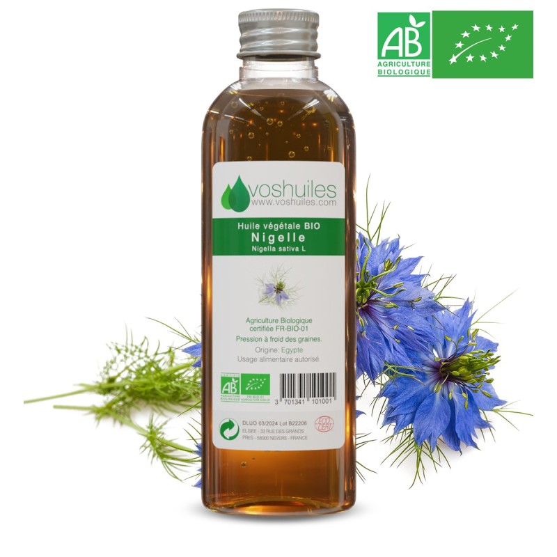 Huile Végétale BIO de Nigelle 50ml | Greenweez