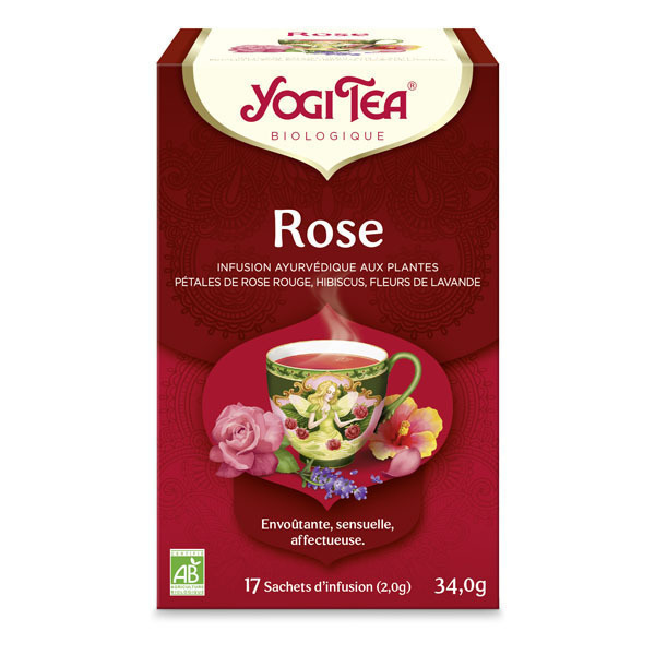 Infusion rose bio 17 sachets | Greenweez