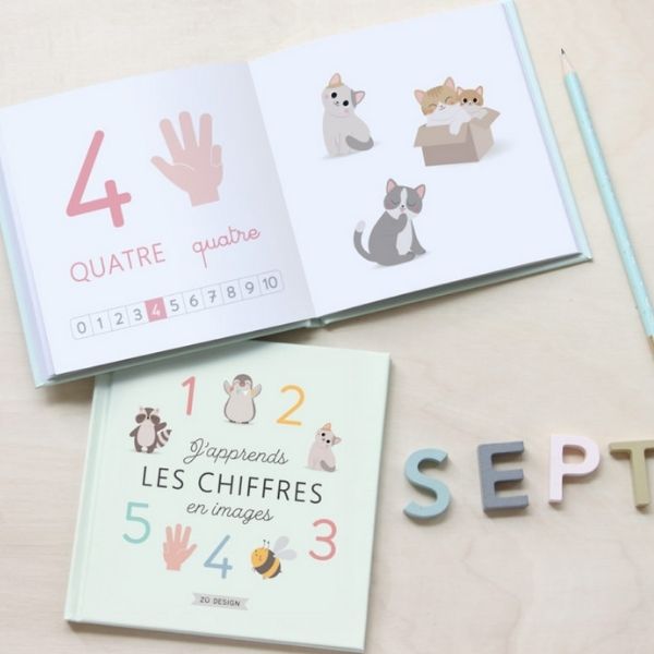 Livre - J'apprends les chiffres en images | Greenweez