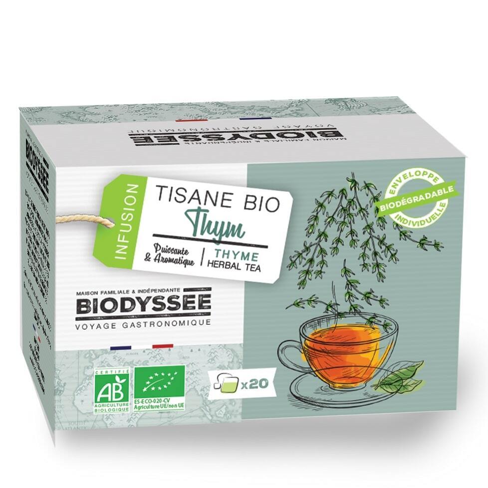 Tisane thym bio 20 sachets | Greenweez
