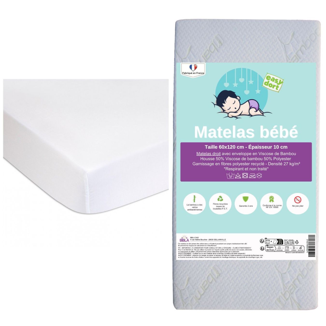 Matelas 60x120 Leclercnull