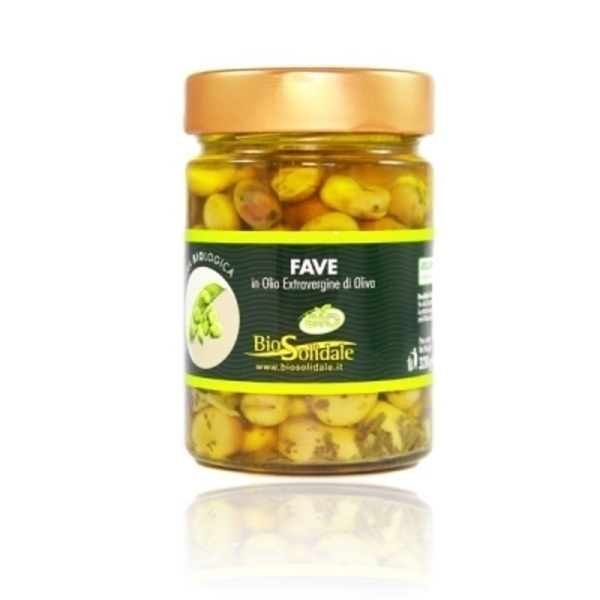 FÈVES BIO-SOLIDALE À L'HUILE D'OLIVE EXTRA VIERGE - 300g | Greenweez