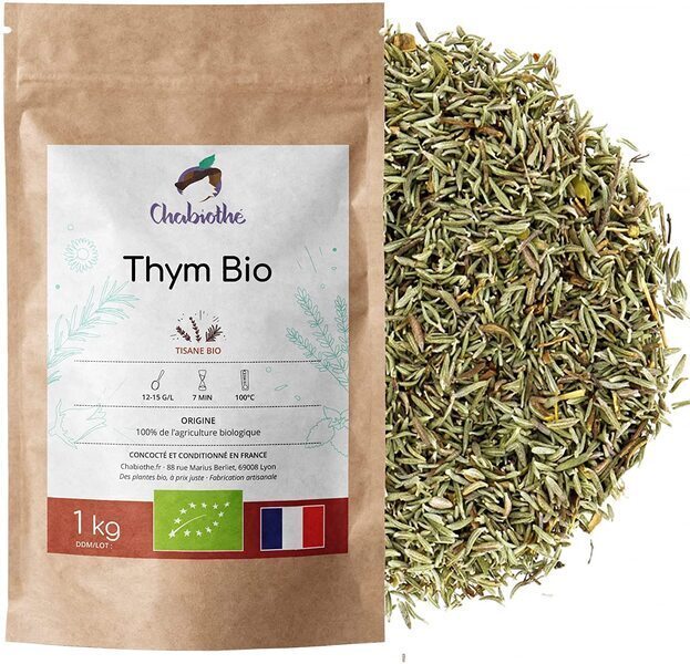 Chabiothé Thym Bio 1 kg - Origine France | Greenweez