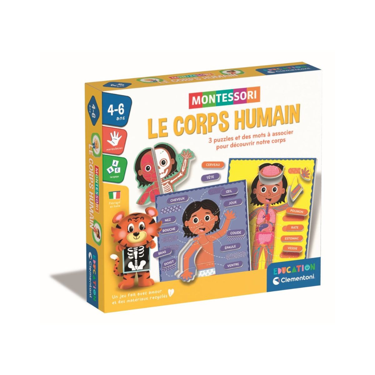 Le corps humain - Montessori | Greenweez