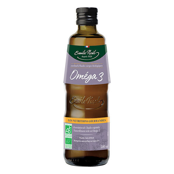 Emile Noel Huile Oméga 3 50cl - Fabrication France | Greenweez