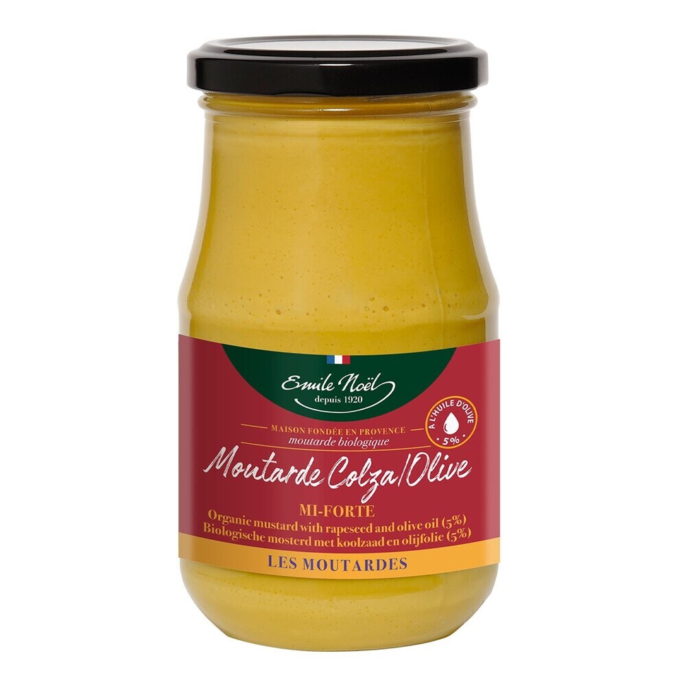 Moutarde MI-forte 190g Bio | Greenweez