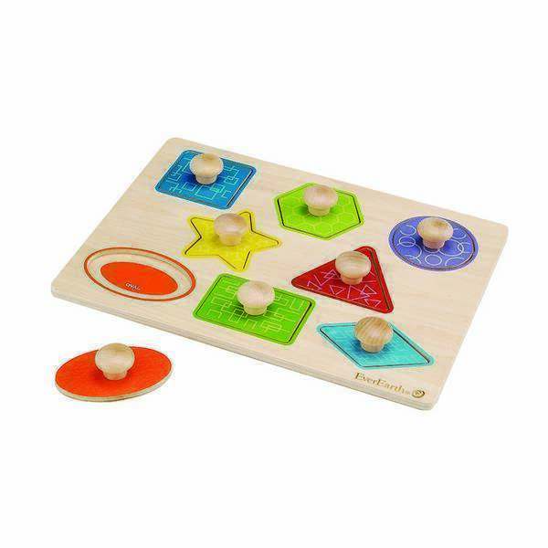 Puzzle à formes avec poignées - Dès 18 mois | Greenweez