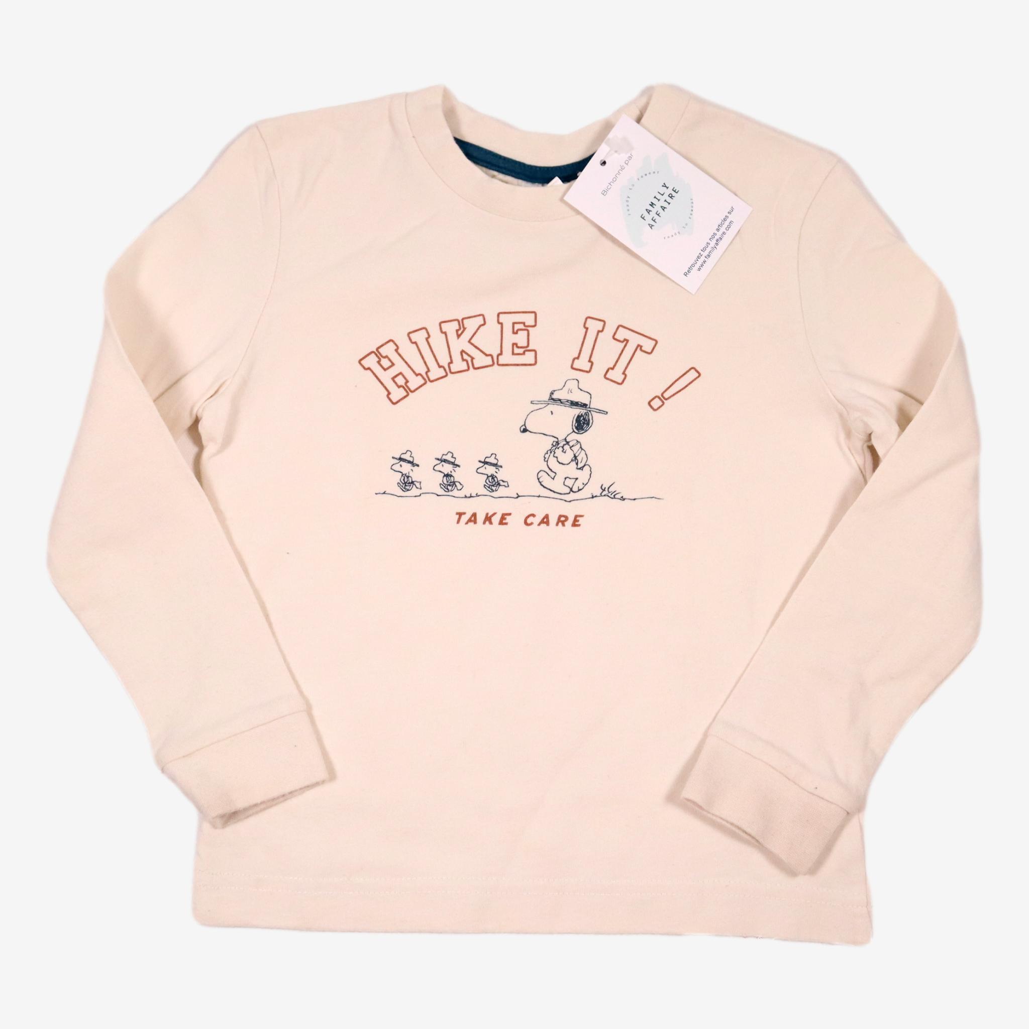 CYRILLUS 4 ans Teeshirt écru Snoopy | Greenweez