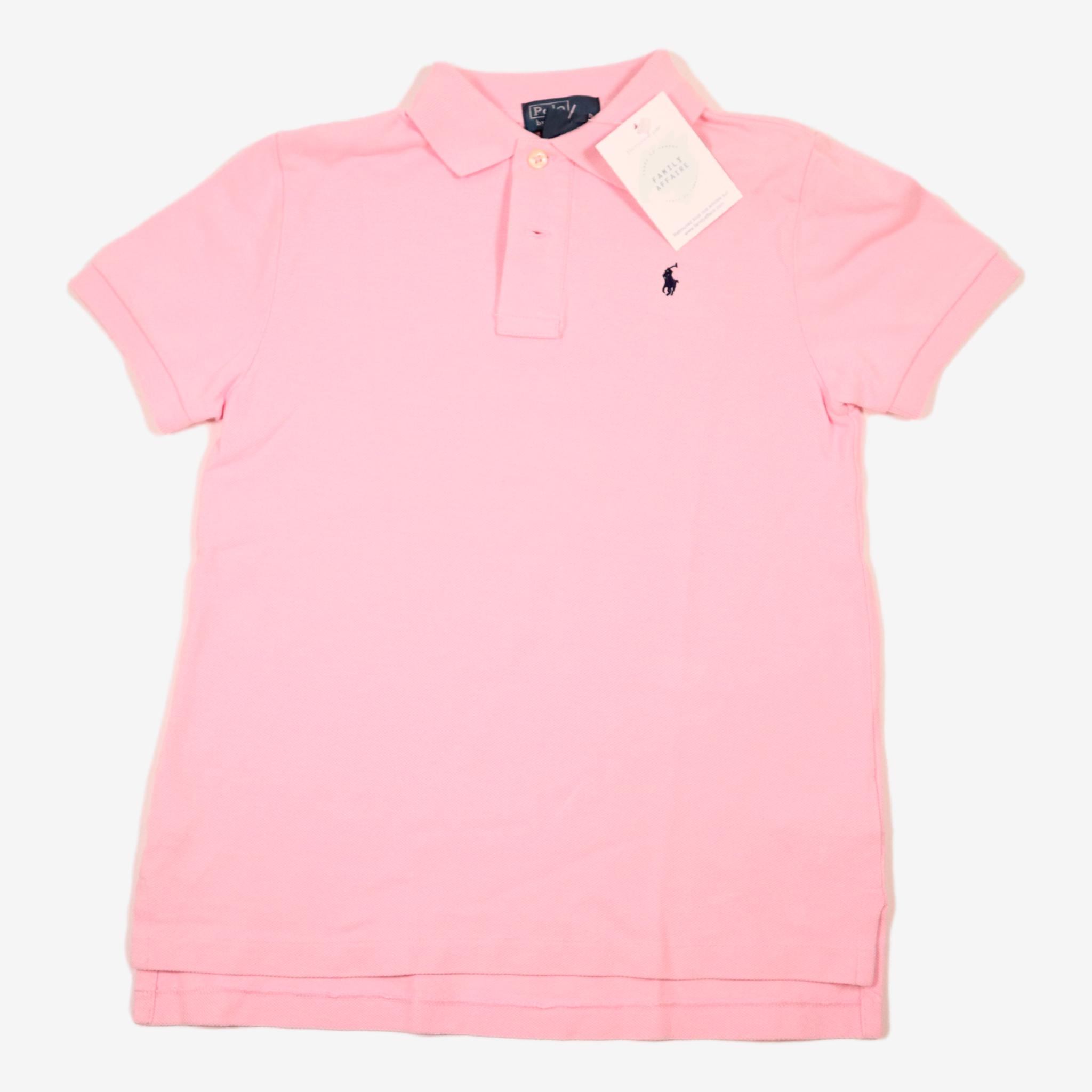 RALPH LAUREN 7 ans polo rose pâle | Greenweez