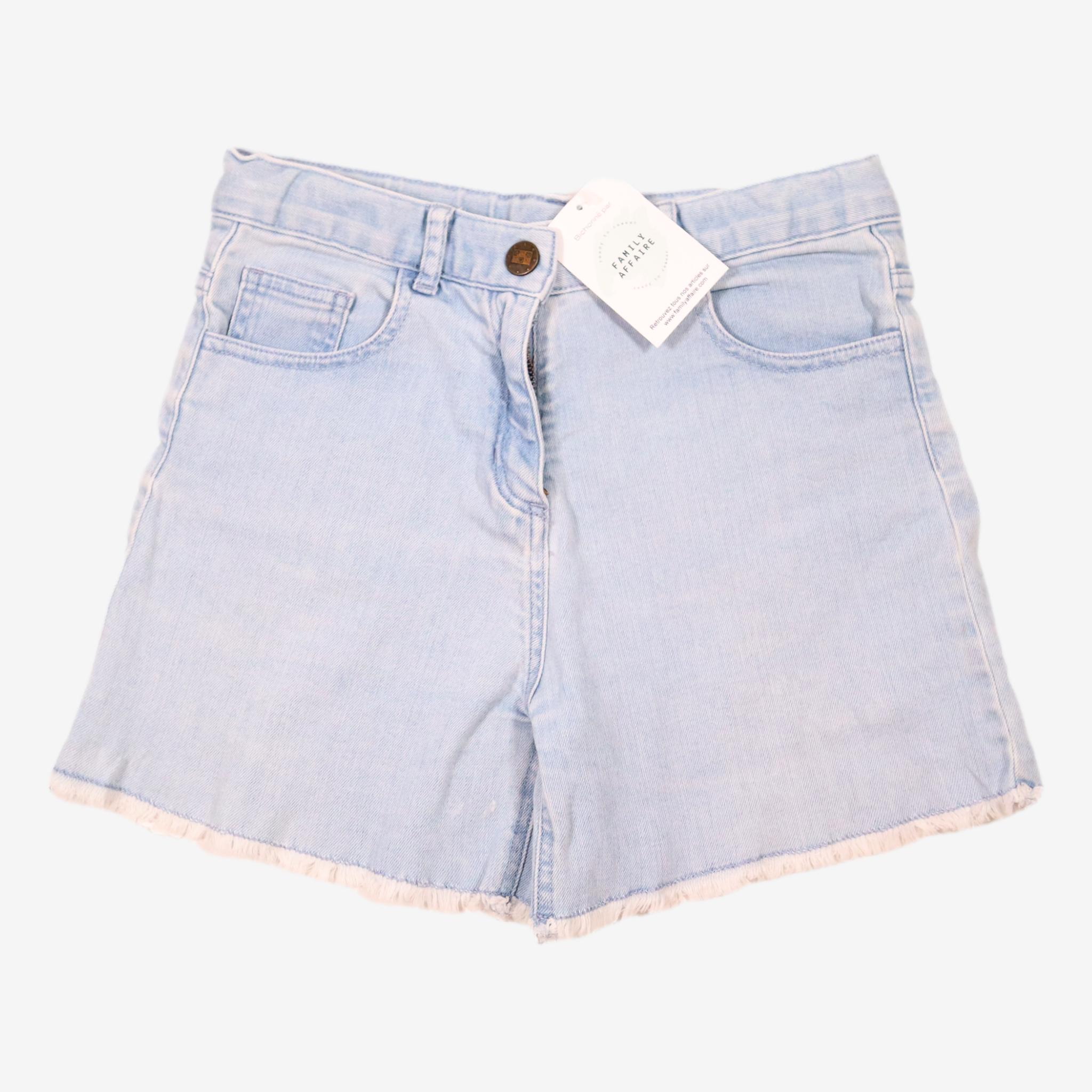 BONTON 12 ans short en jean bleu clair | Greenweez