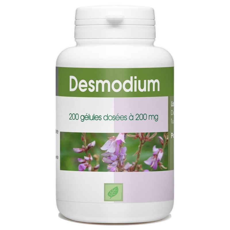 200 gélules DESMODIUM dosées à 200 mg. | Greenweez