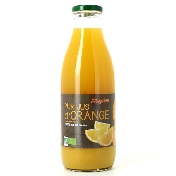 Jus D'orange 100% Pur Jus Bio 1L | Greenweez