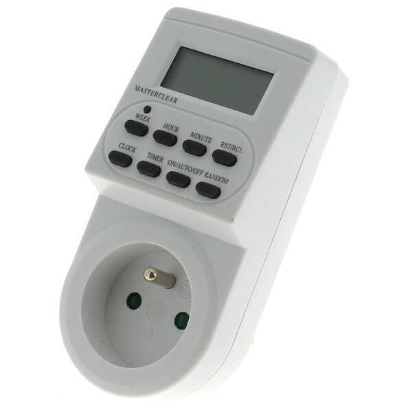 Programmateur hebdomadaire digital | Greenweez