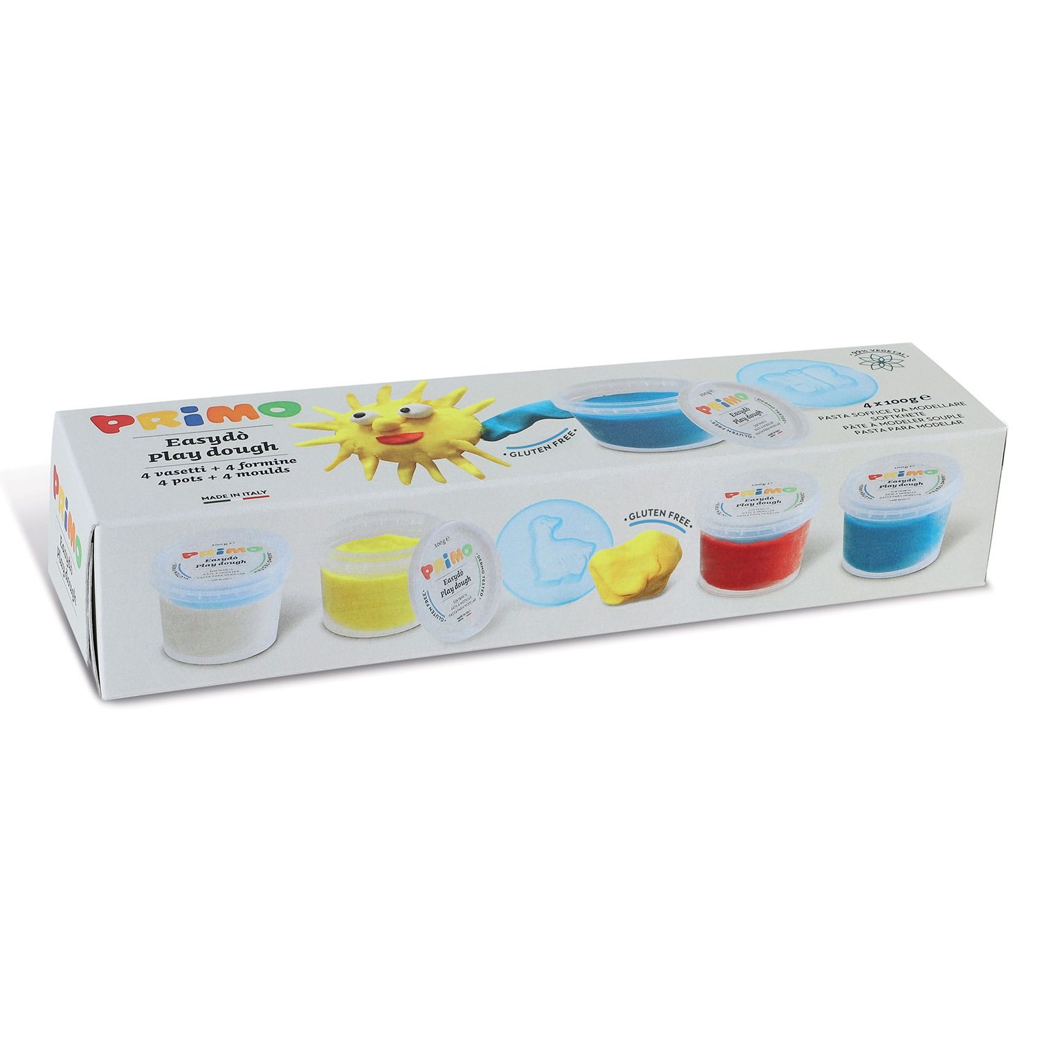 4 pots de pâte à modeler naturelle | Greenweez