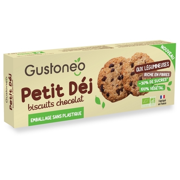 Biscuits petit déj bio aux légumineuses pack 180g | Greenweez